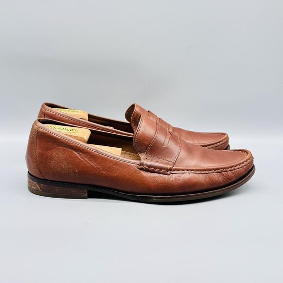 Cole Haan | Shoes | Cole Haan Shoes Men 2 Brown Leather Grand Os Penny ...